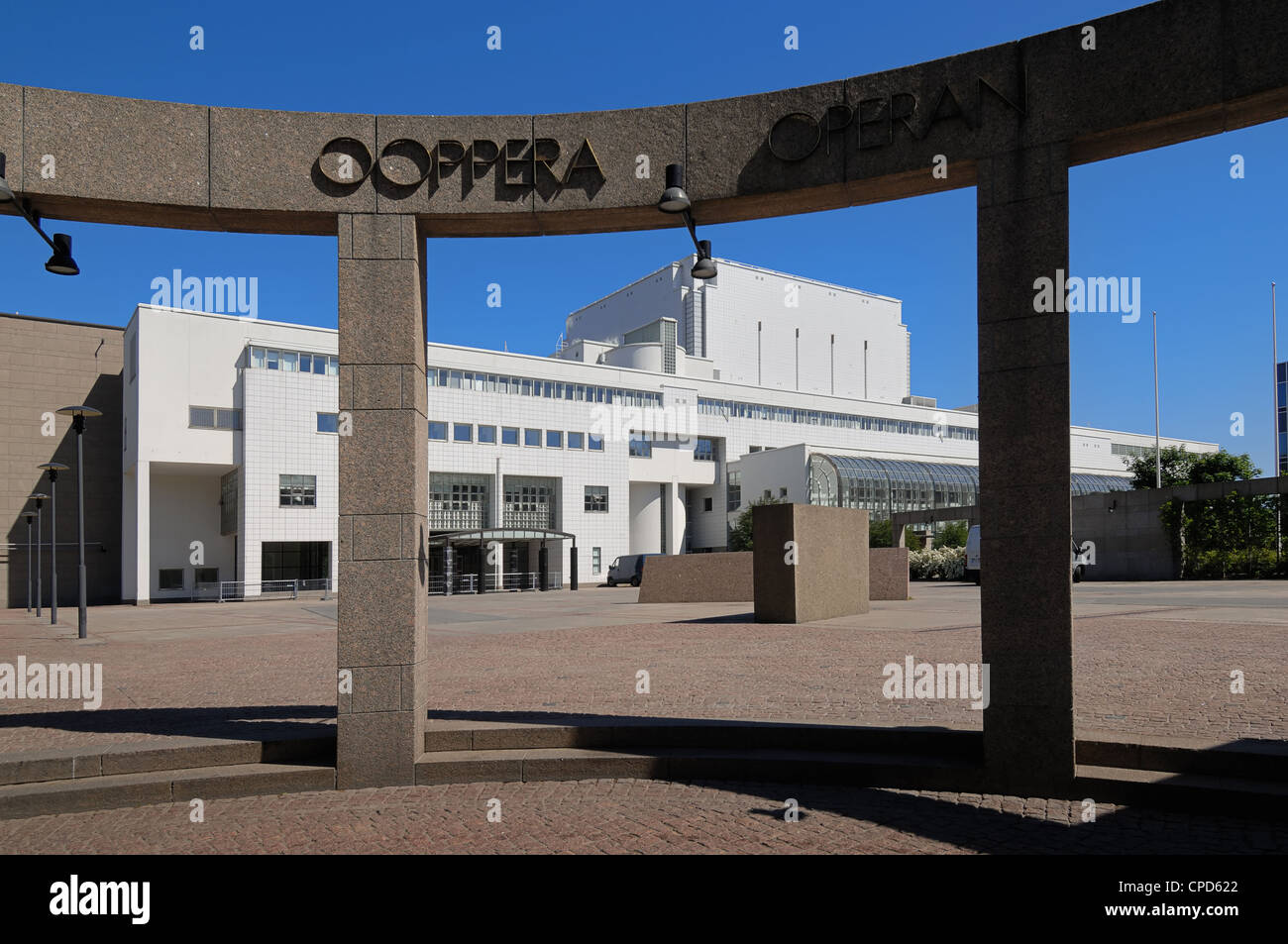The Opera House at Helsinki in Finland, one of Europe's leading Opera ...