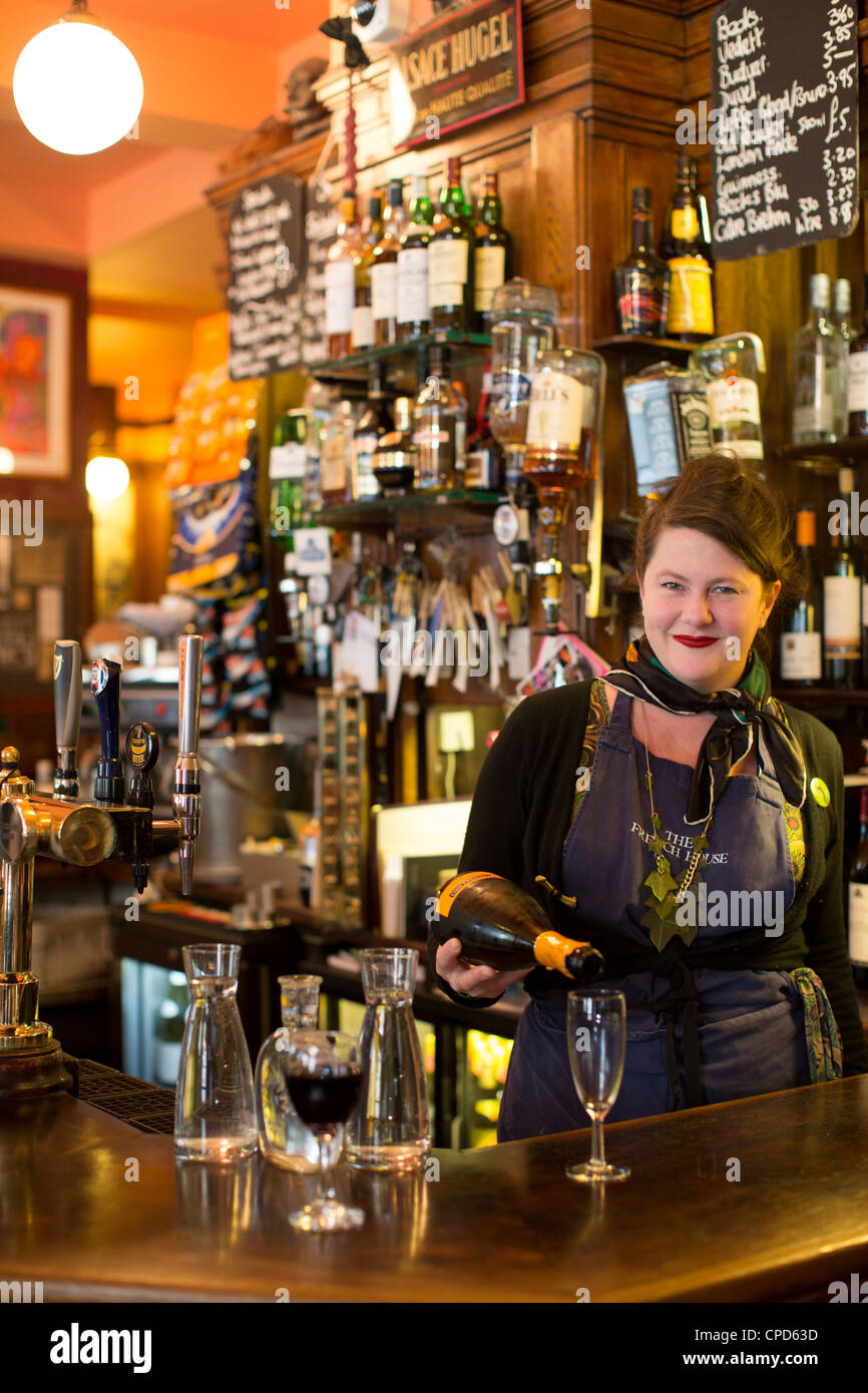 French House bar Soho London England UK Stock Photo - Alamy
