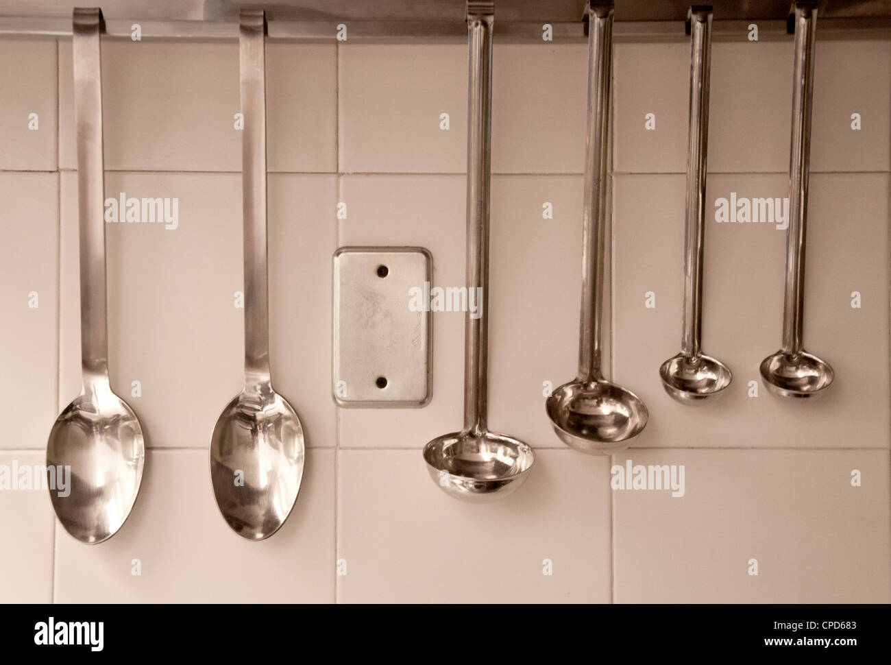 It is a set of spoons useful for cooking Stock Photo - Alamy