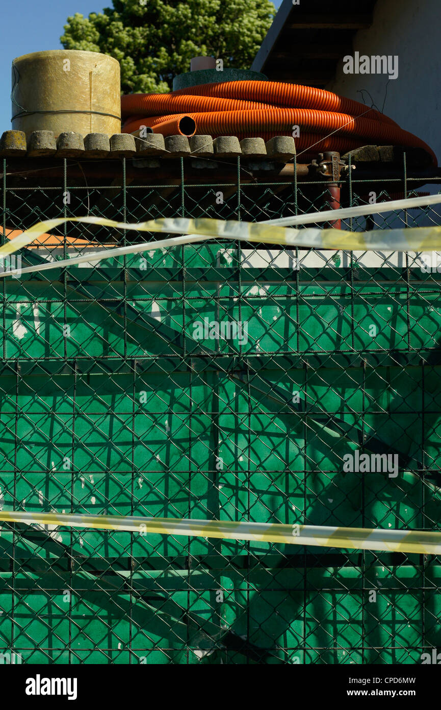 Various objects in a construction site Stock Photo - Alamy