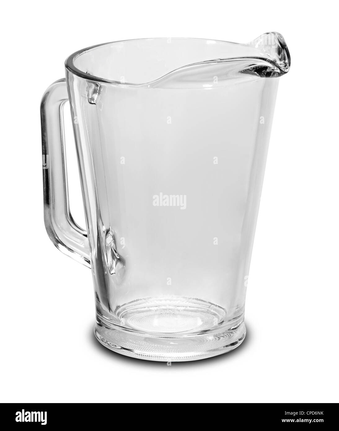 Empty jug on white backround Stock Photo - Alamy