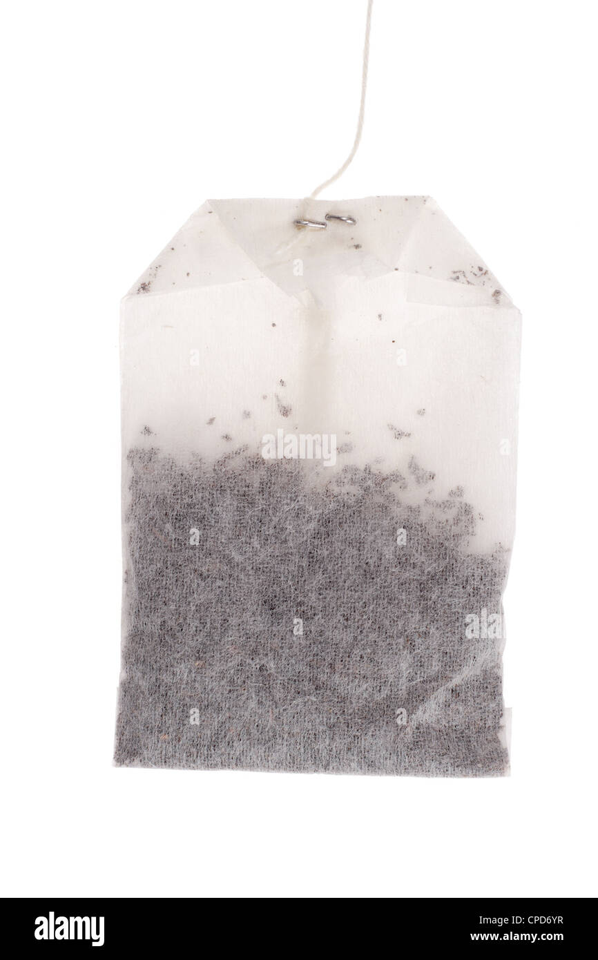tea bag, photo on the white background Stock Photo - Alamy