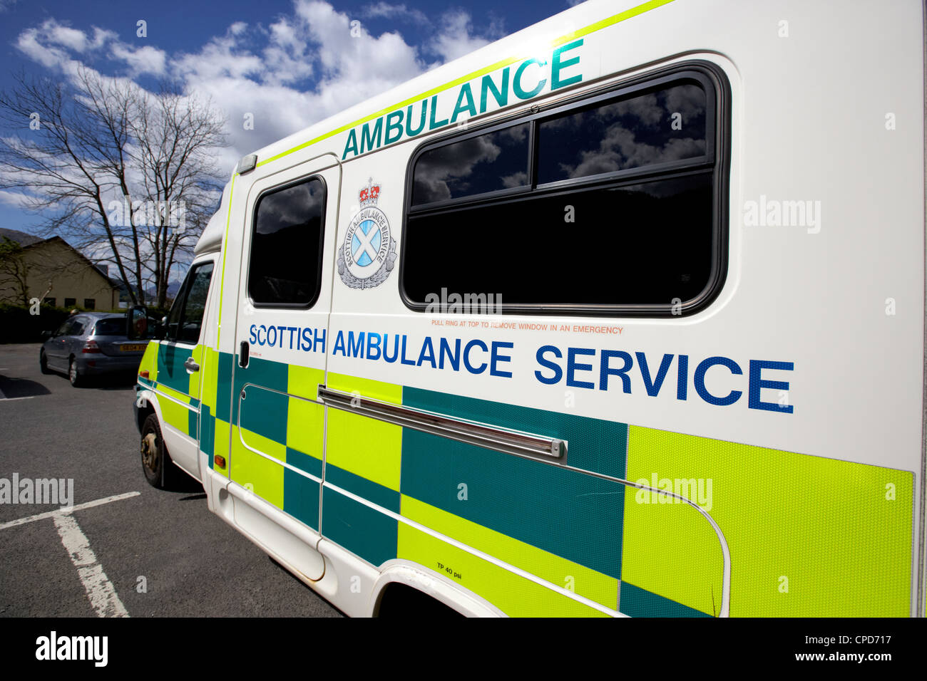Scottish ambulance service hi-res stock photography and images - Alamy