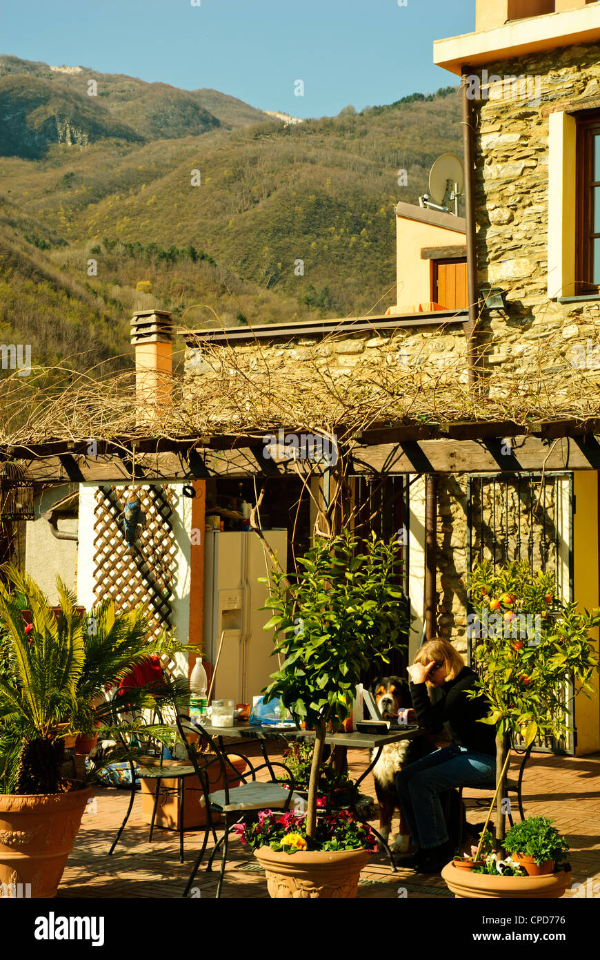 Views of Acquetico,Pieve di Teco Village,Mountains, close to Imperia a ...