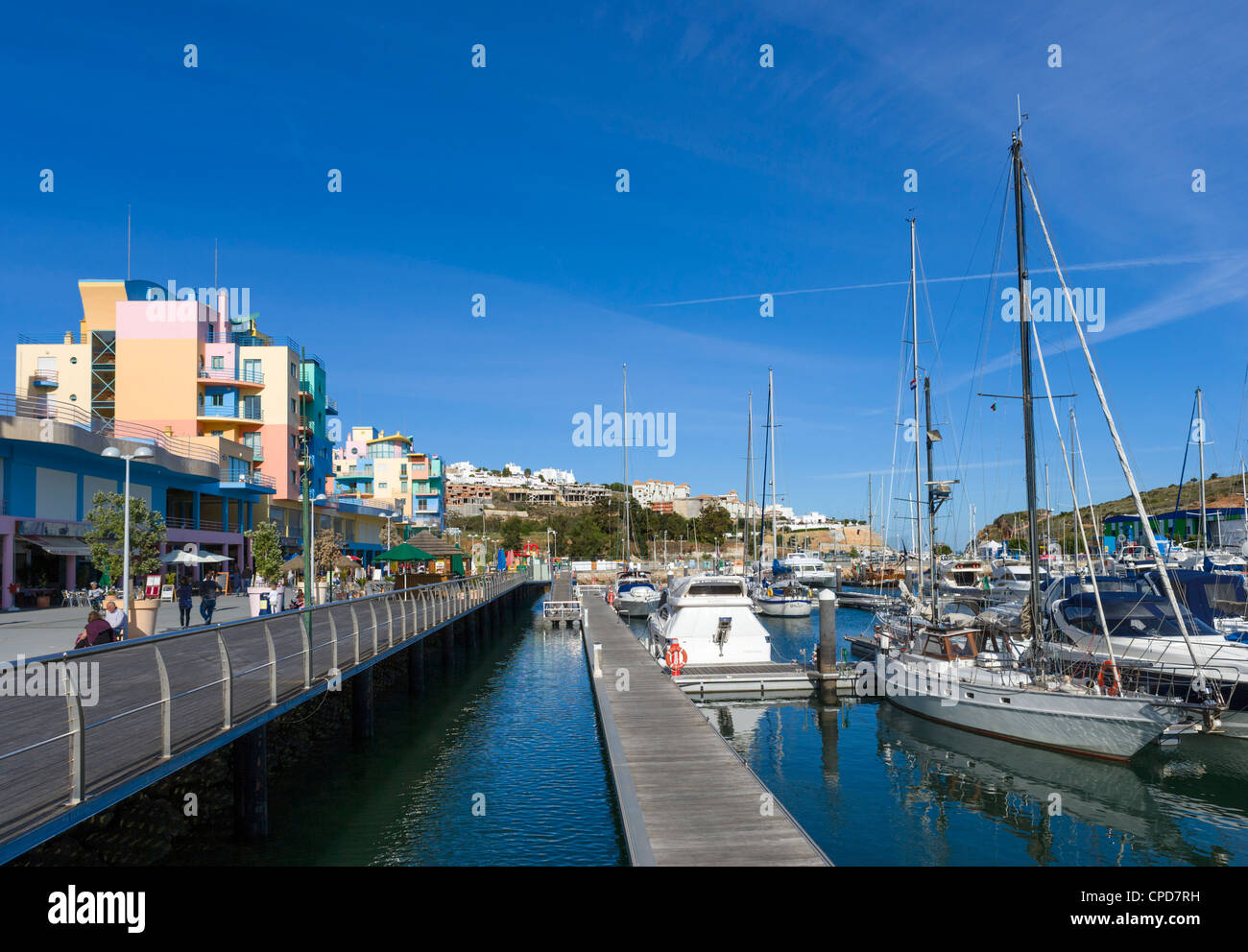 Albufeira marina harbour algarve hi-res stock photography and images ...