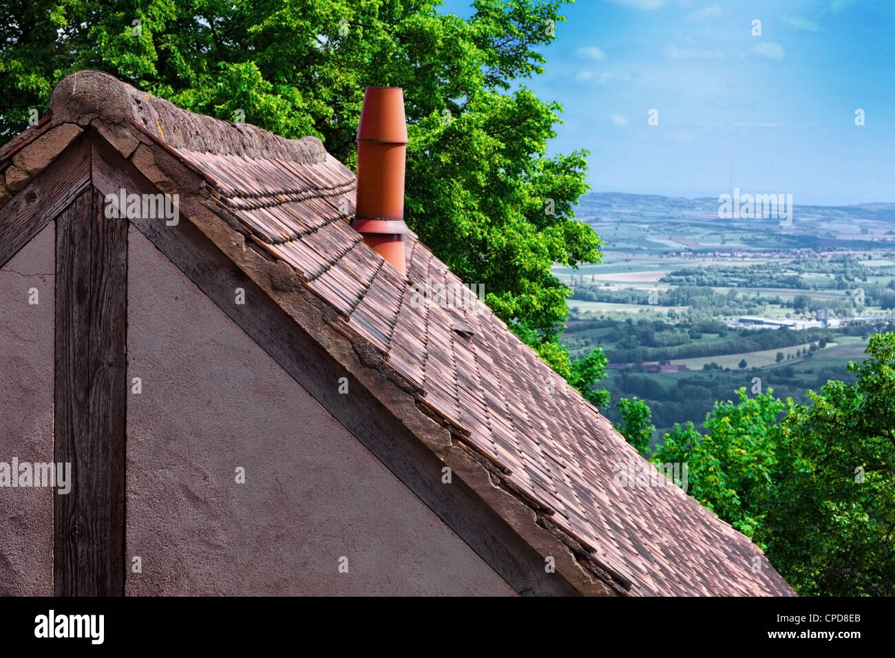 Plain roof tile hi-res stock photography and images - Alamy