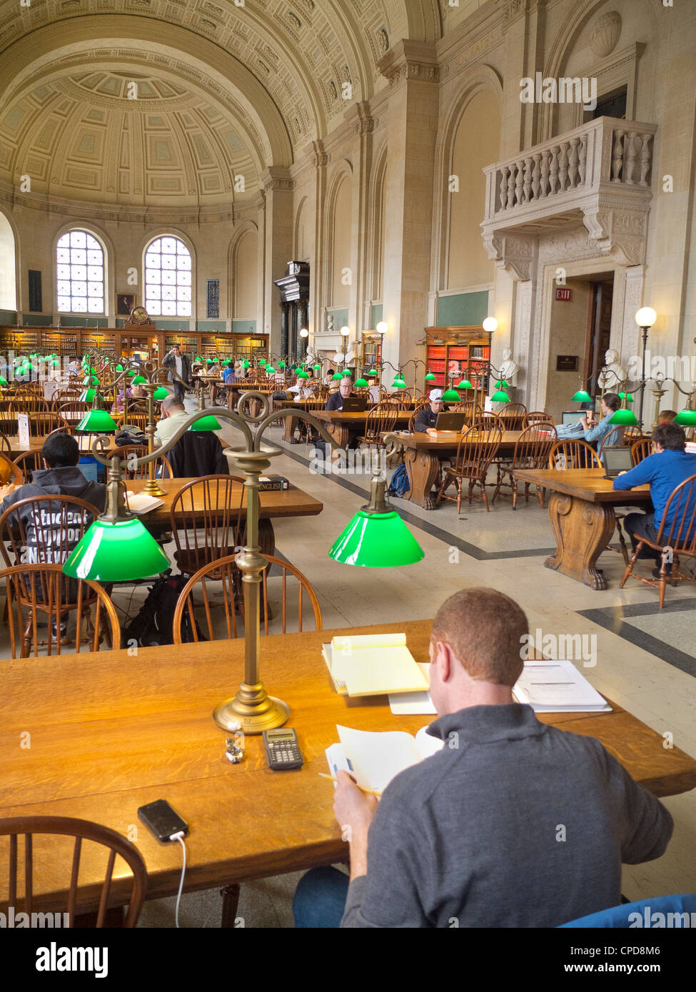 Mckim reading room hi-res stock photography and images - Alamy