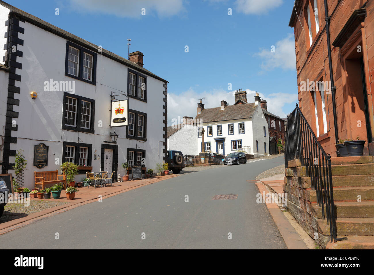Kirkoswald Eden Valley Cumbria England High Resolution Stock ...