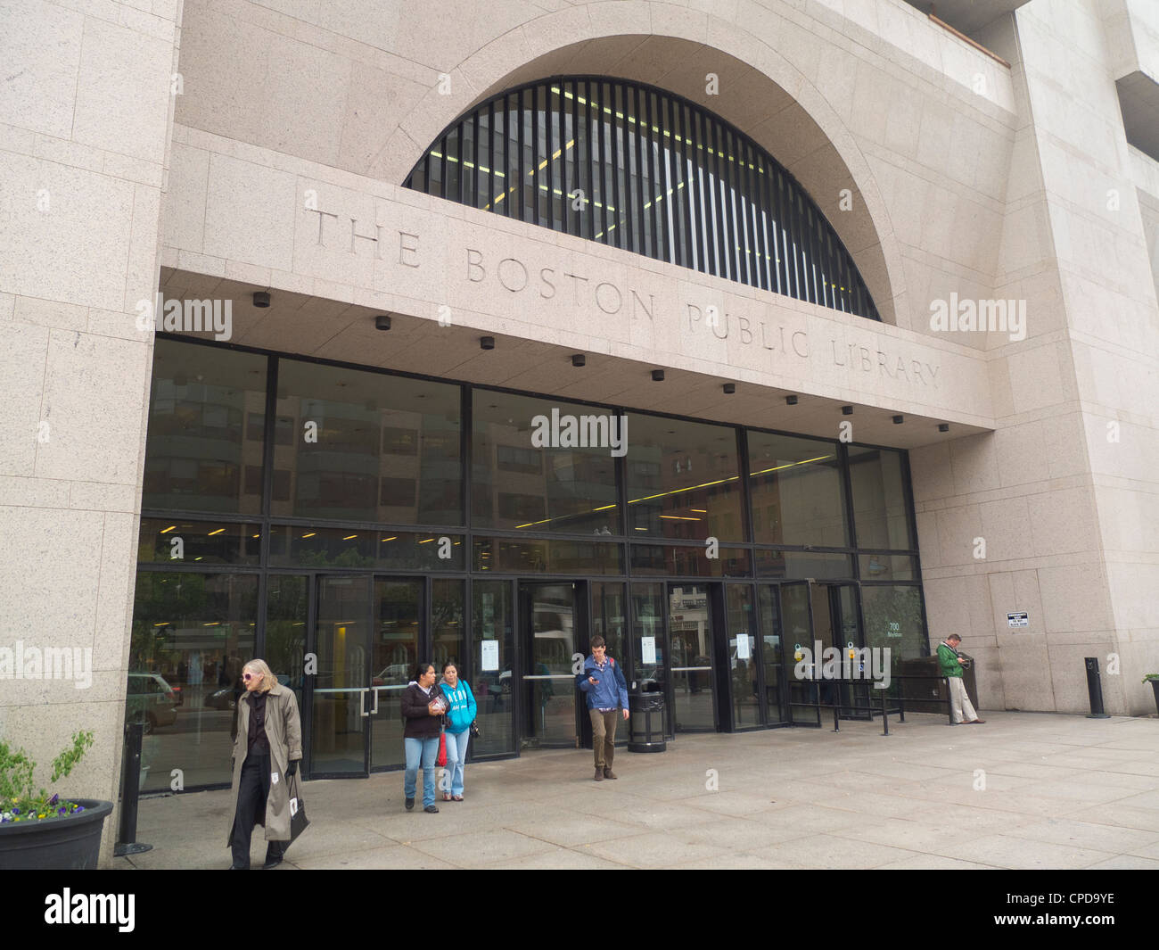 Boston Public Library Exterior High Resolution Stock Photography and ...