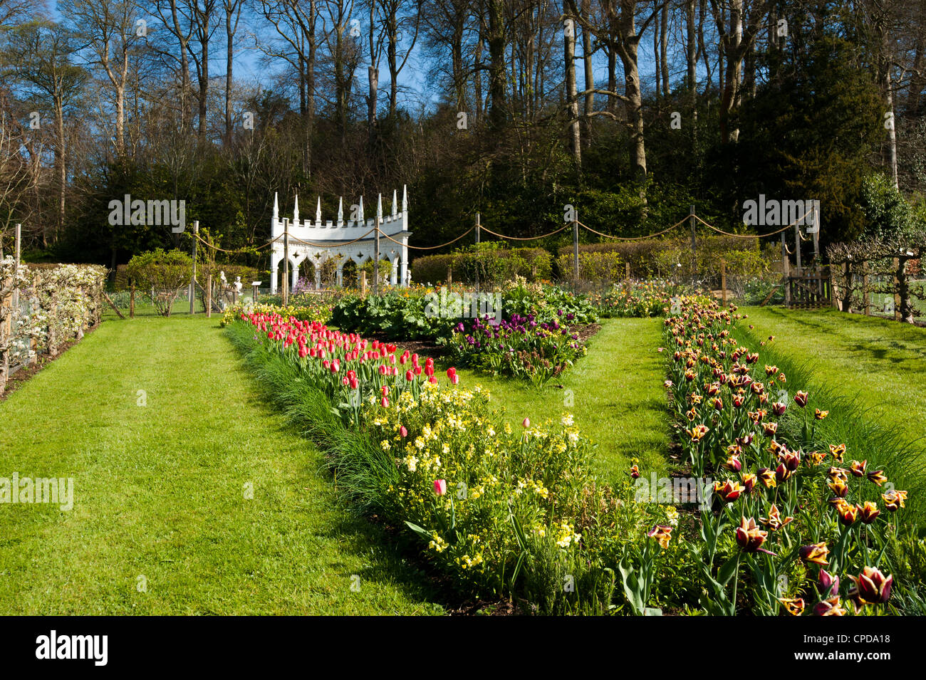 Painswick rococo garden hi-res stock photography and images - Alamy
