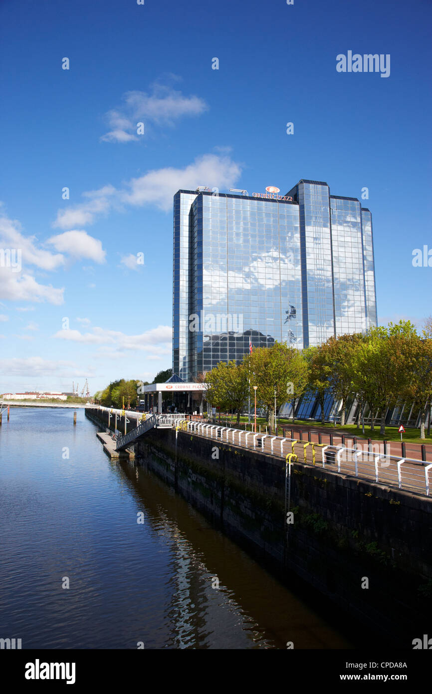 crowne plaza hotel finnieston Glasgow Scotland UK Stock Photo - Alamy