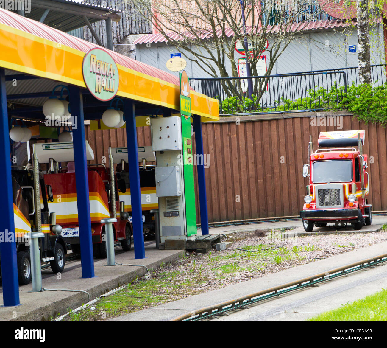 amusement park equipment Stock Photo - Alamy