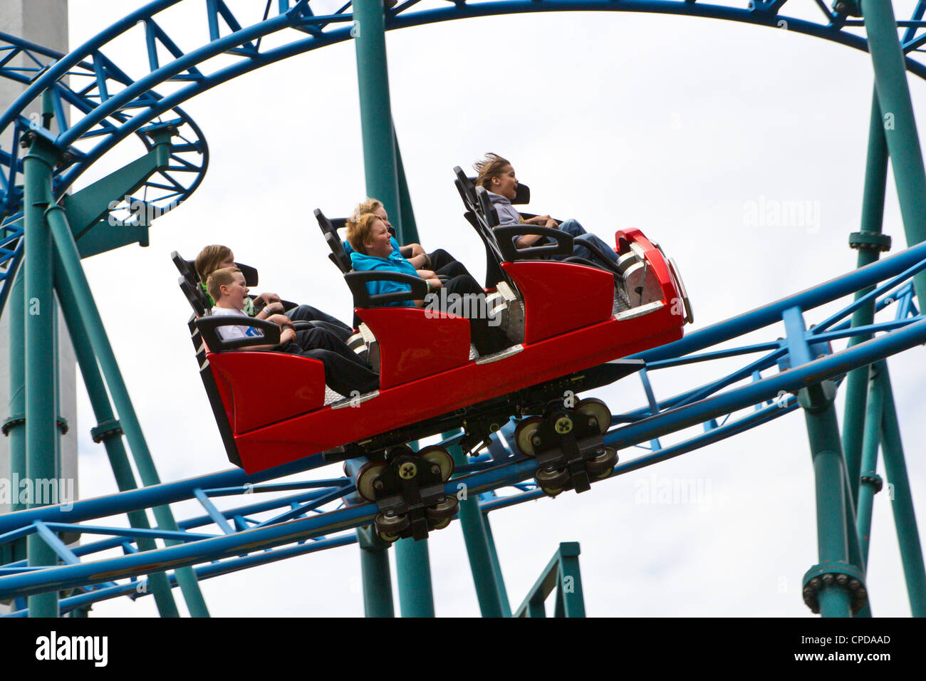 Roller Coaster Car Side View
