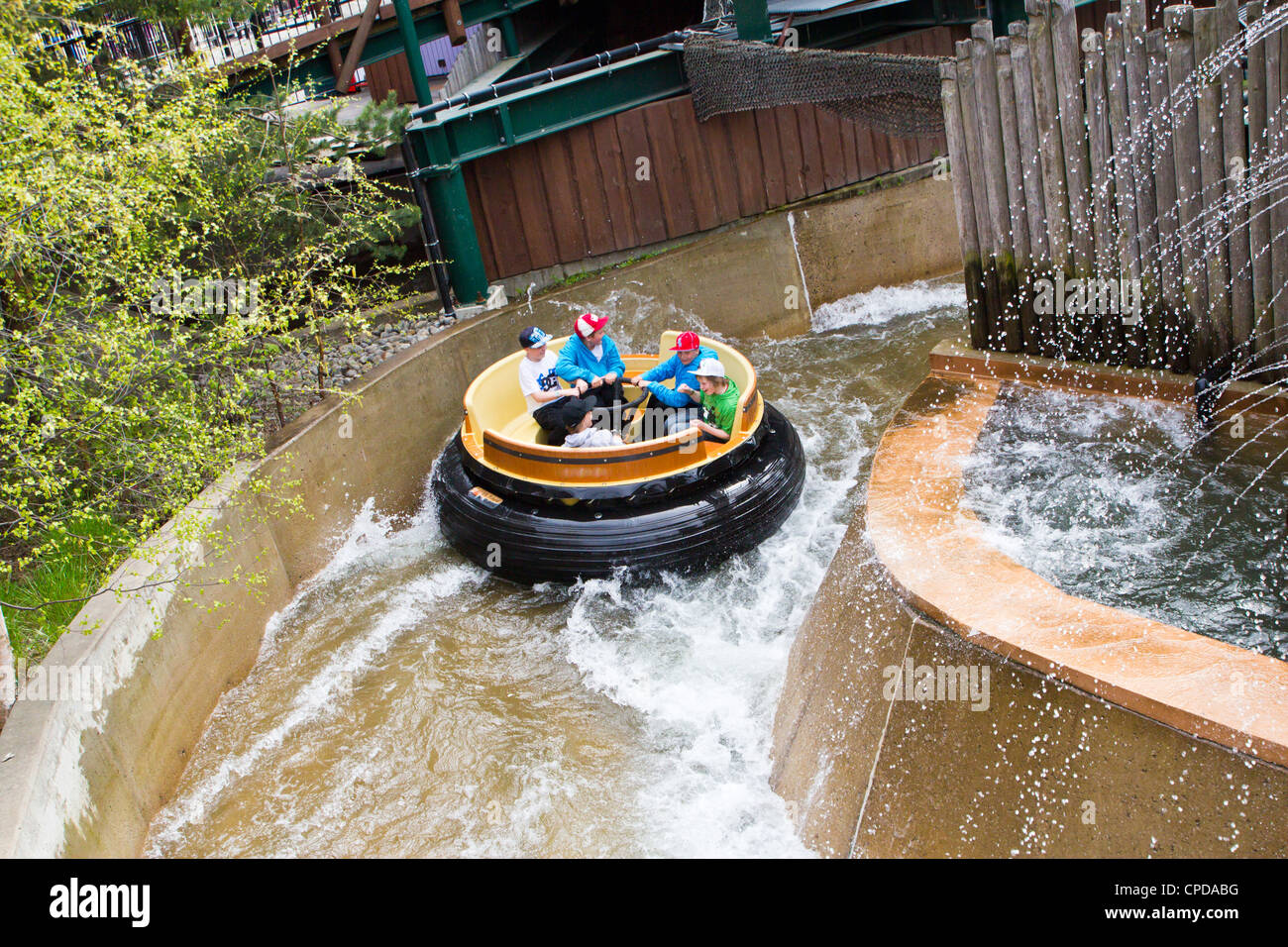 Exiting amusement park hi-res stock photography and images - Alamy