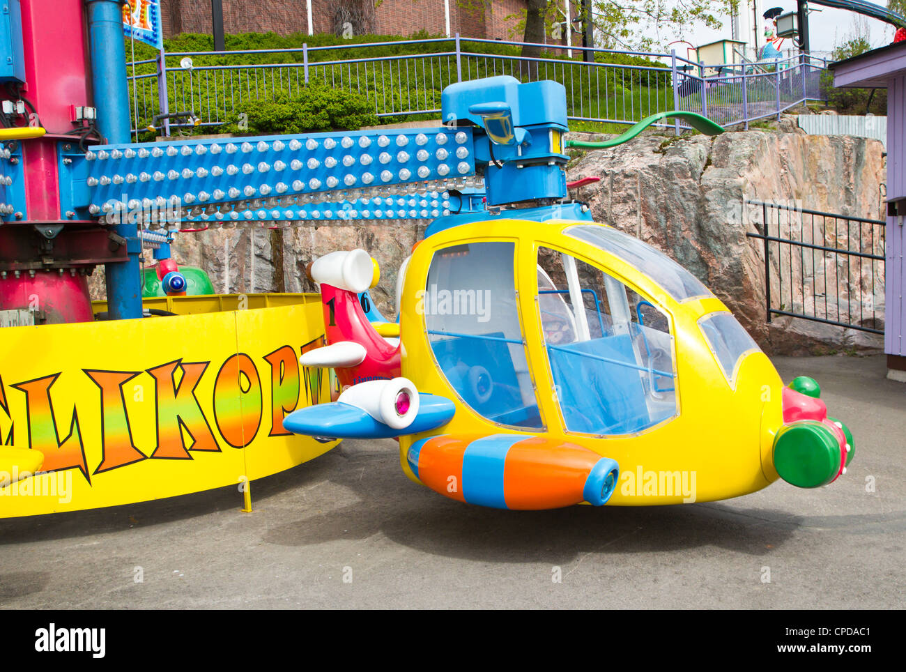 amusement park equipment Stock Photo - Alamy