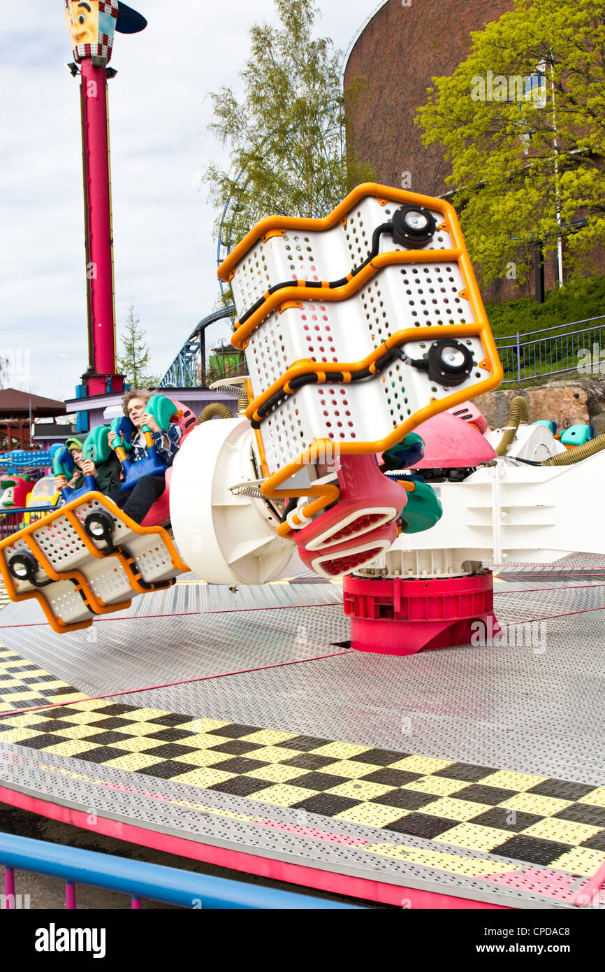 amusement park equipment Stock Photo - Alamy