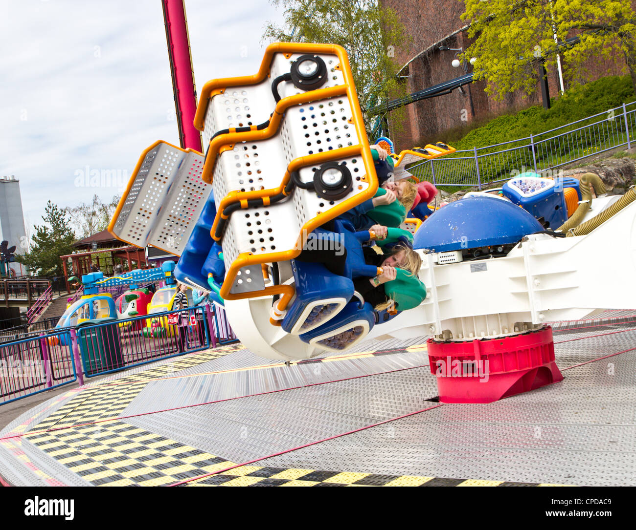 amusement park equipment Stock Photo - Alamy