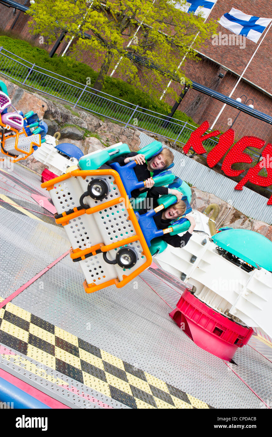 amusement park equipment Stock Photo - Alamy