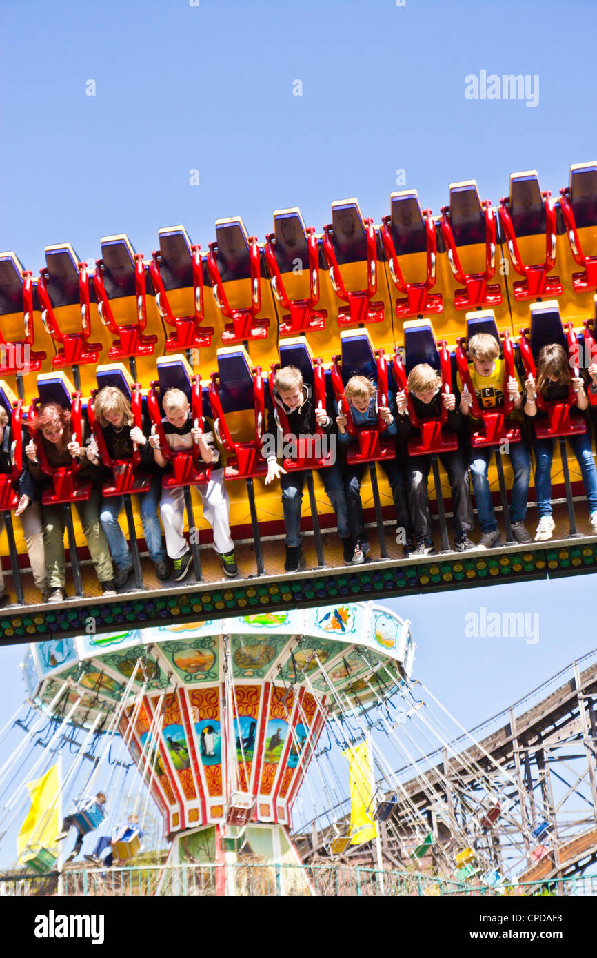 amusement park equipment Stock Photo - Alamy