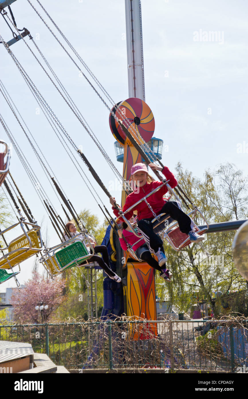 Swing carousel hi-res stock photography and images - Alamy