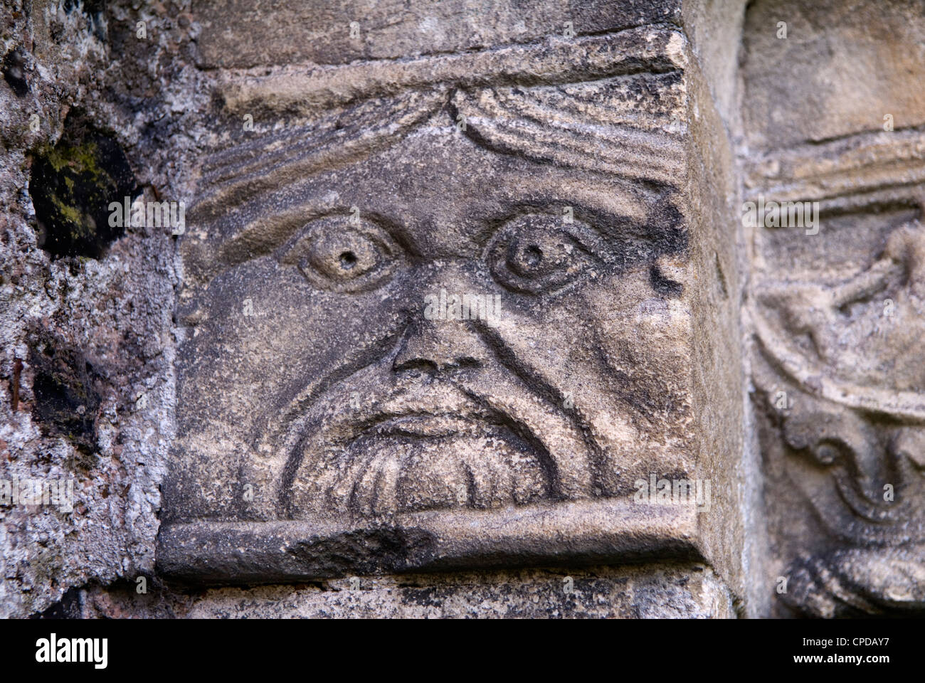 Barfrestone or Barfreston St Nicholas Church Kent uk. HOMER SYKES Stock ...