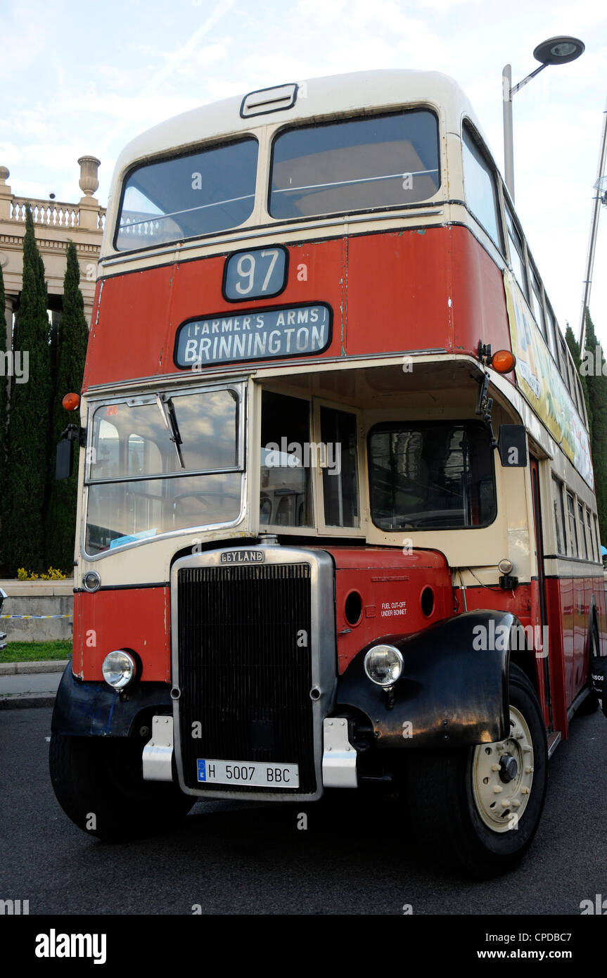 Leyland Titan PD3/ 14 East lancs year 1969. owner Idiomatic Stock Photo ...