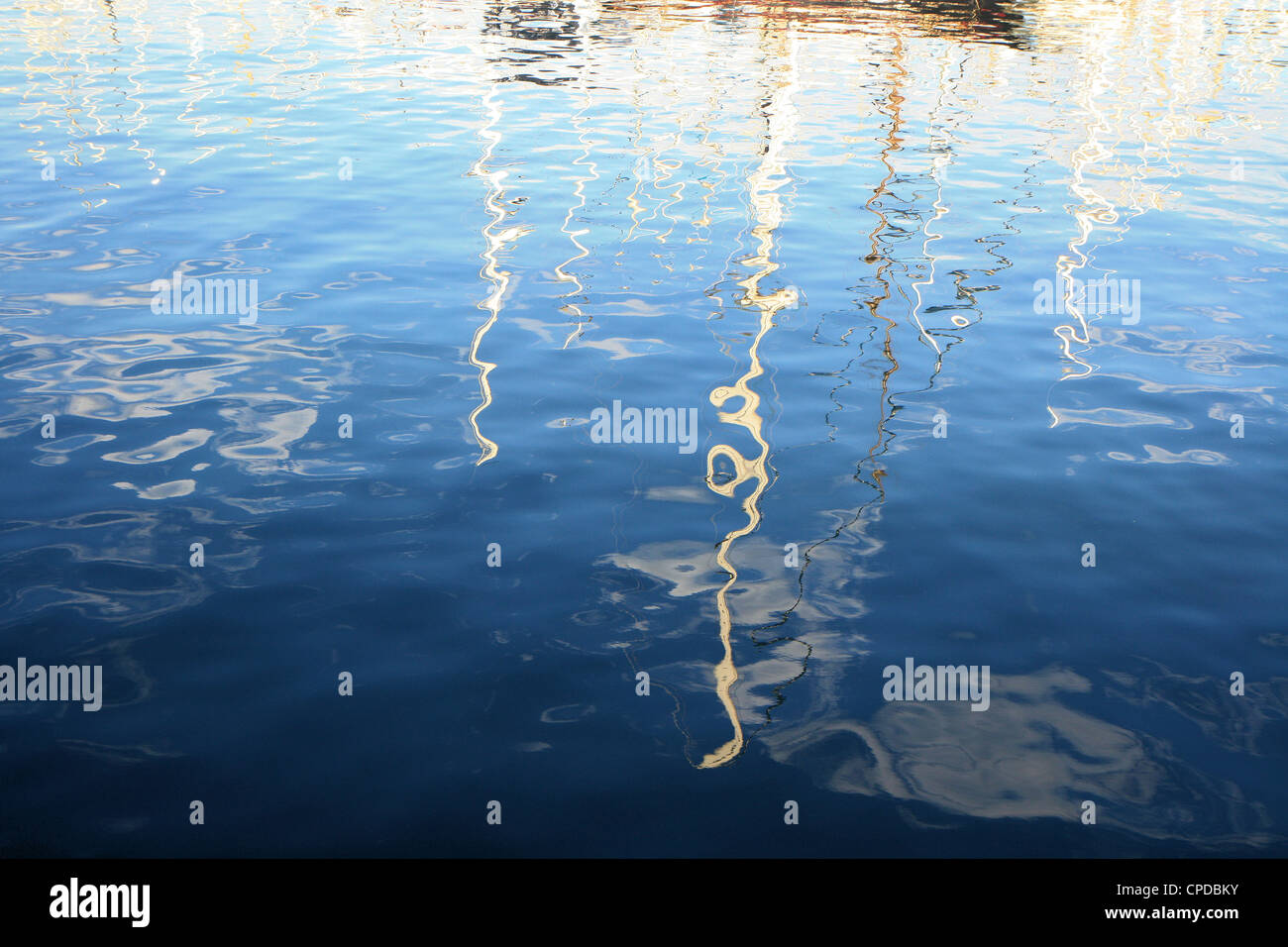 Reflection on water Stock Photo - Alamy
