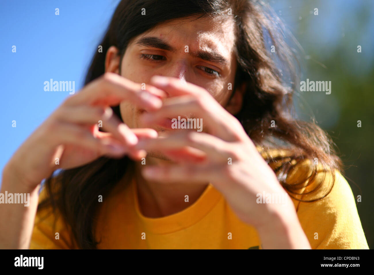 Native american face hi-res stock photography and images - Alamy