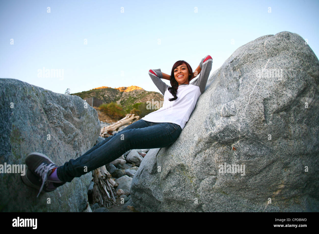 Face on boulder hi-res stock photography and images - Alamy
