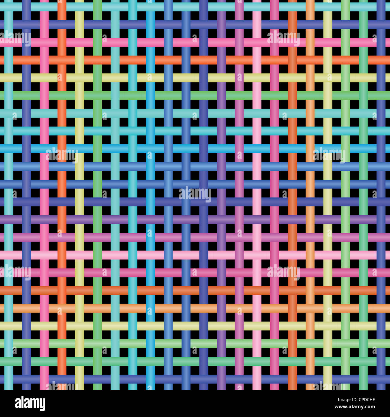 illustration of seamless colorful crossed graphic pattern Stock Photo ...