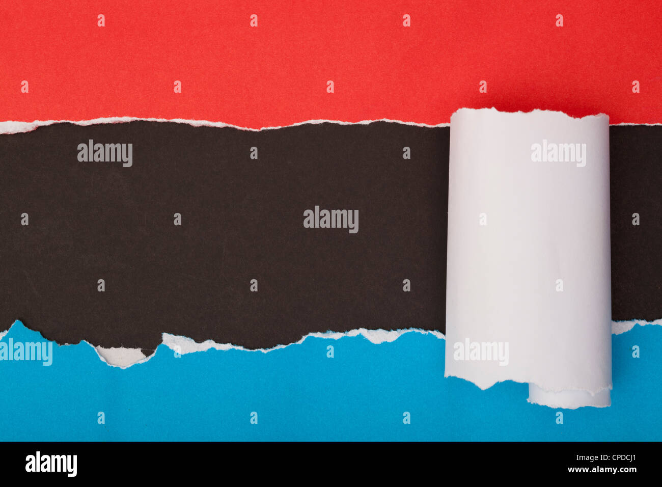 Ripped paper background Stock Photo - Alamy