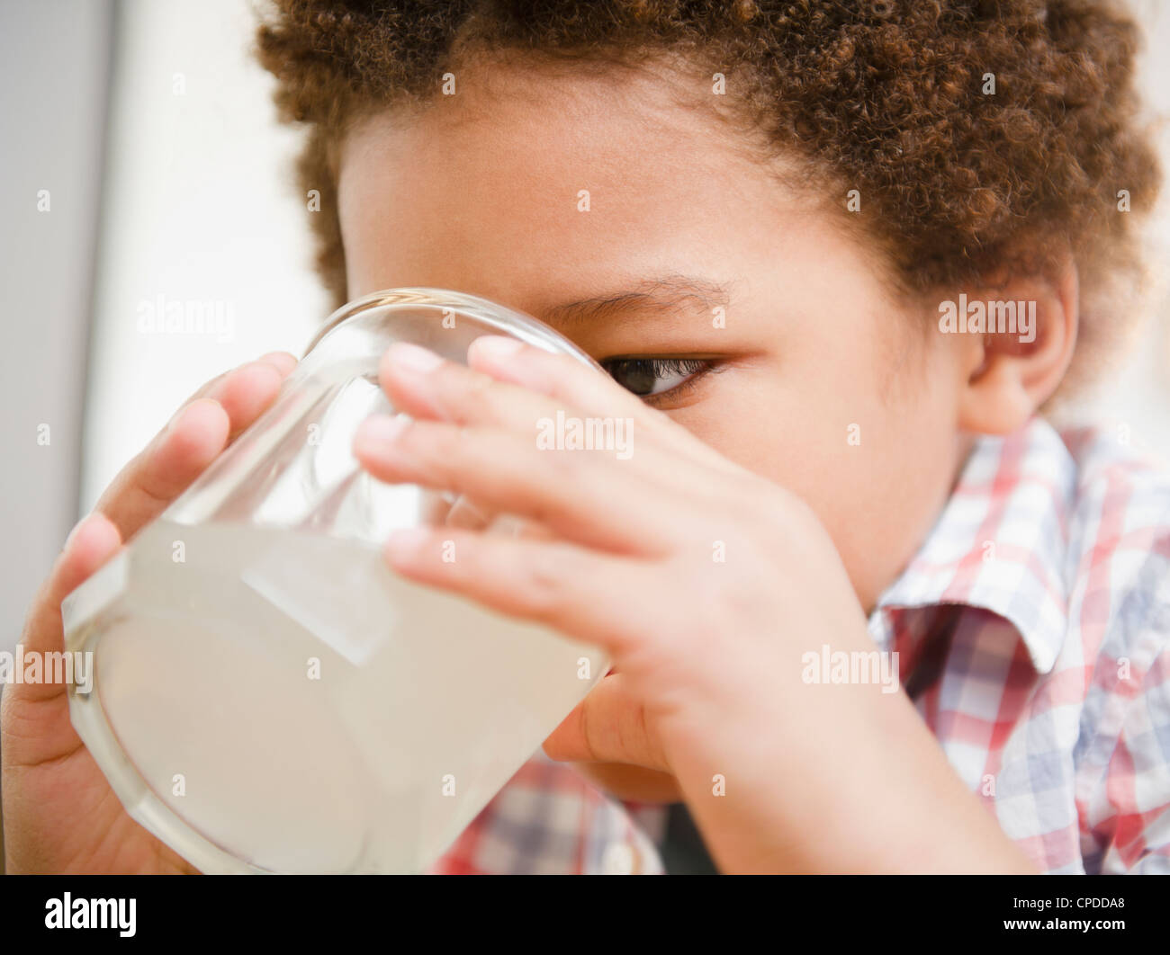 Boy drinking lemonade hi-res stock photography and images - Alamy