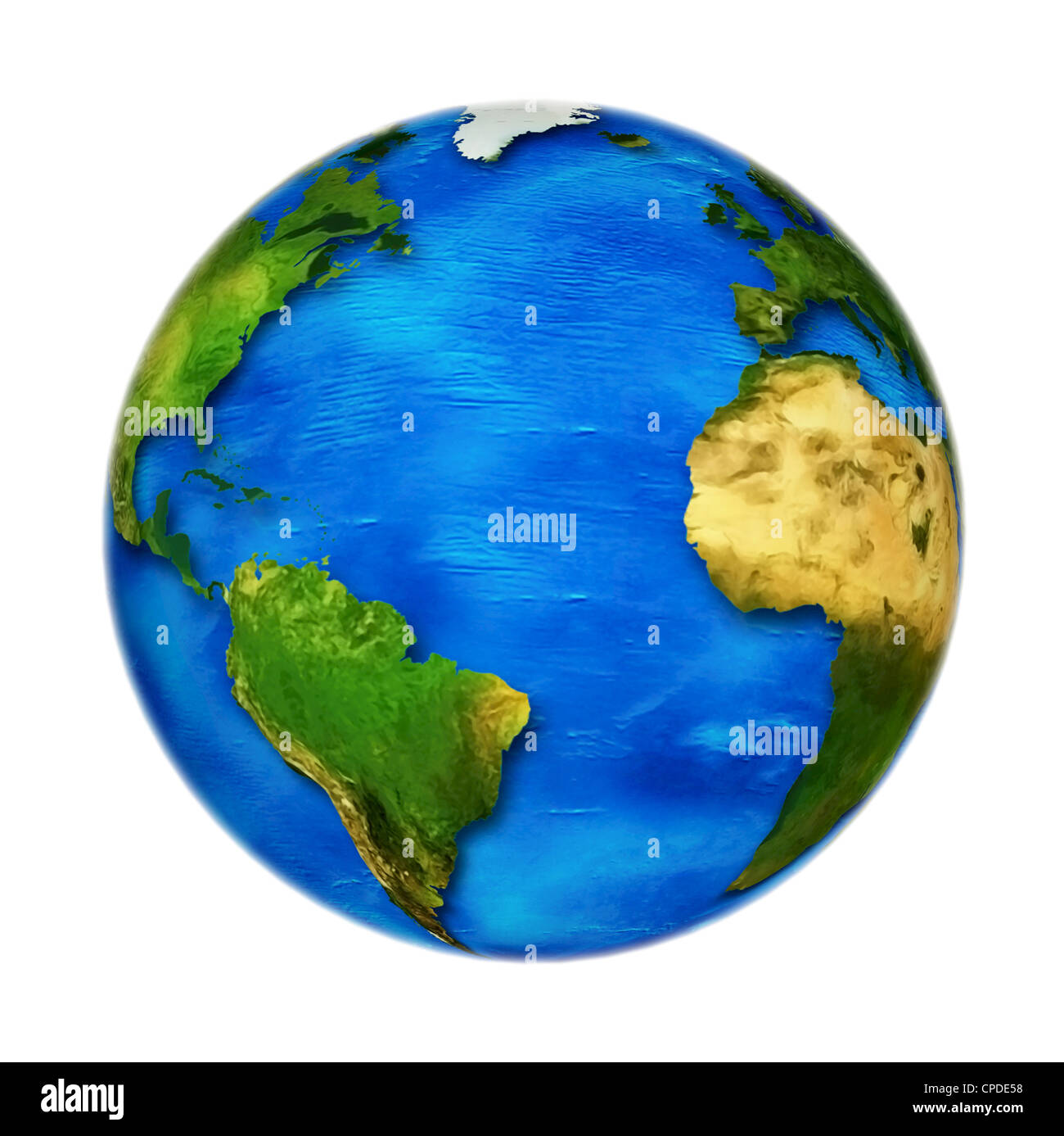 Arctic map with countries Cut Out Stock Images & Pictures - Alamy