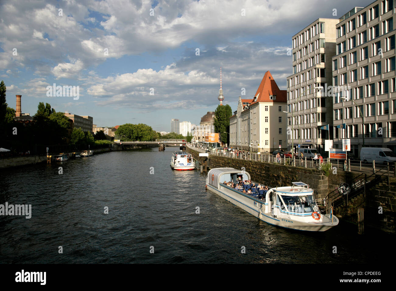 River Spree near Museumsinsel, Berlin, Germany, Europe Stock Photo - Alamy