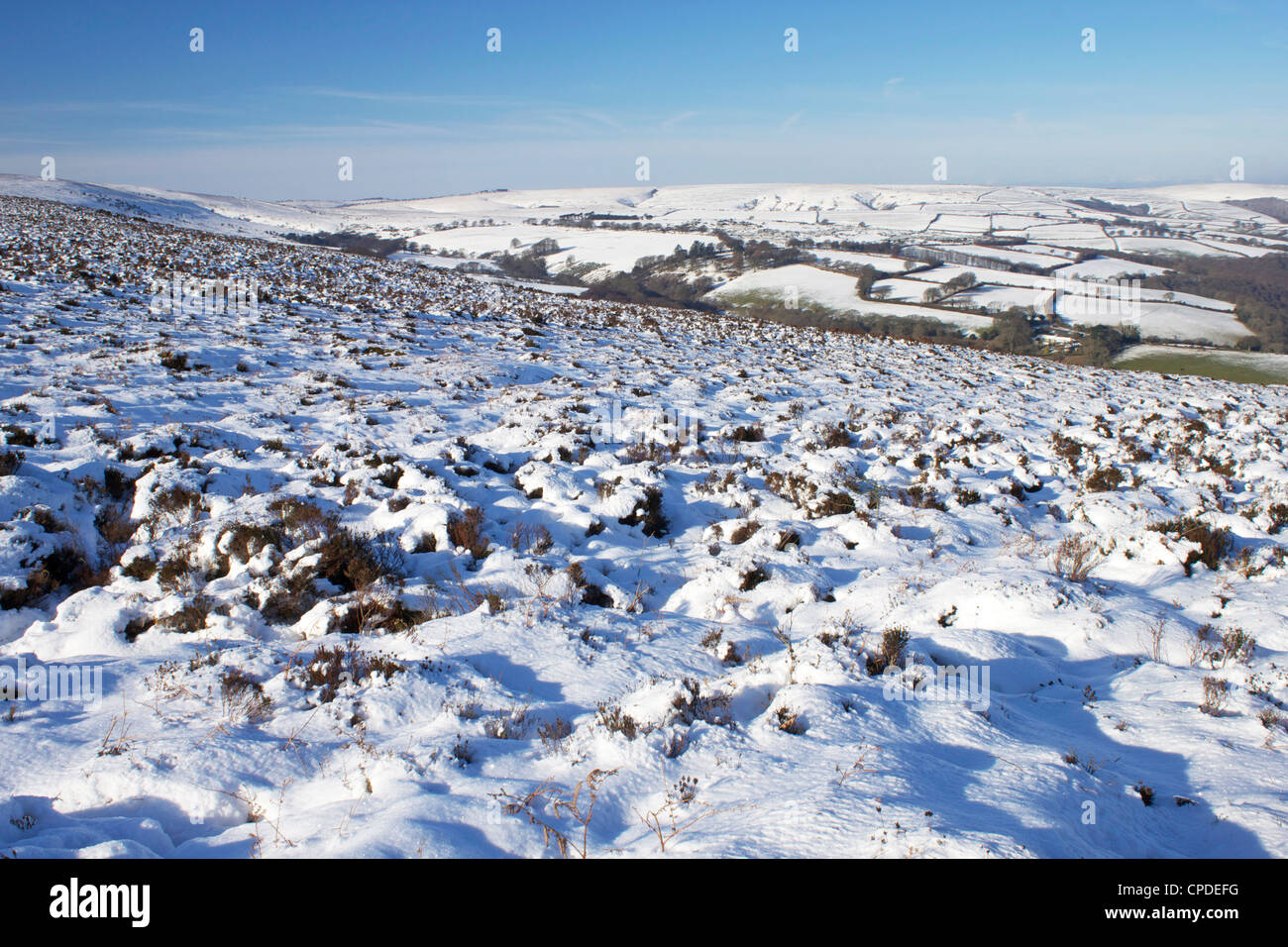 Near Dunkery Beacon, Exmoor National Park, Somerset, England, United ...