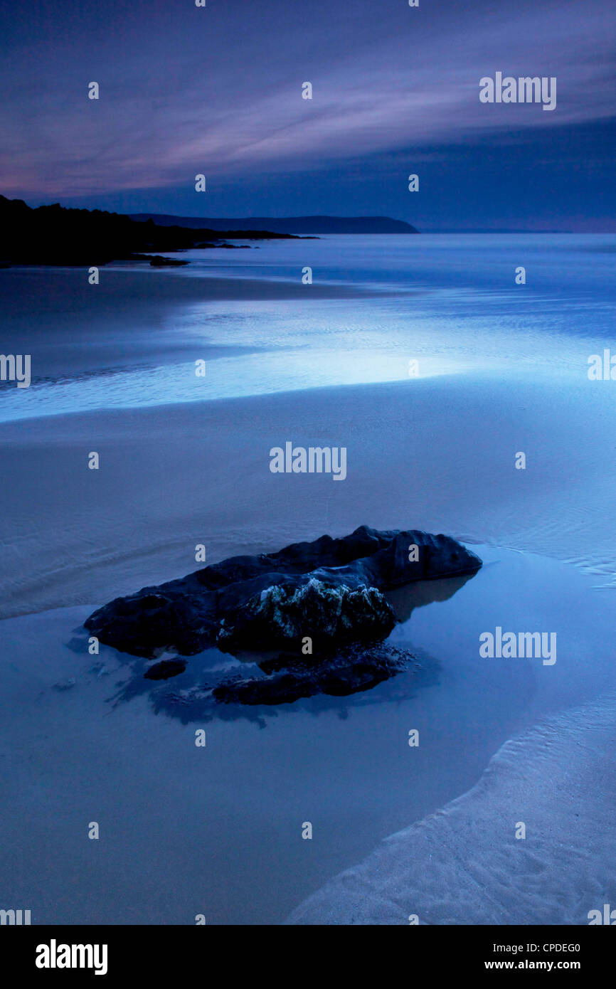 Combesgate Beach, Devon, England, United Kingdom, Europe Stock Photo ...