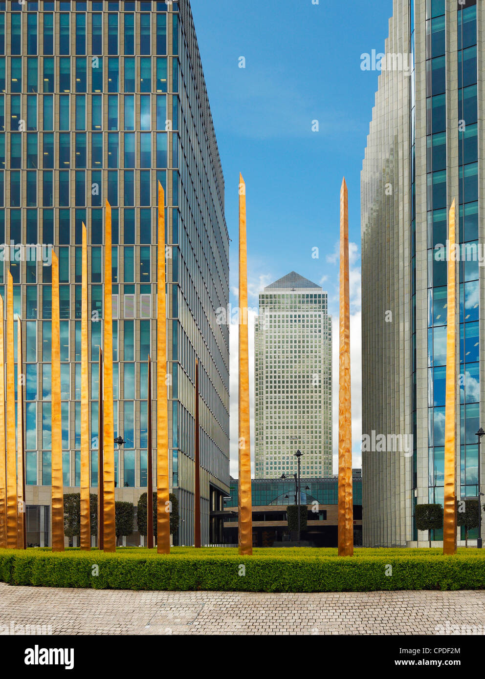 Cartier Circle, Canary Wharf Stock Photo - Alamy