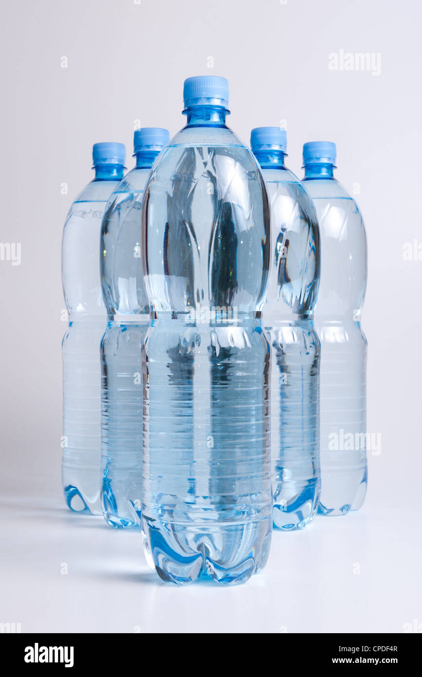 Bootle tile of mineral water Stock Photo - Alamy