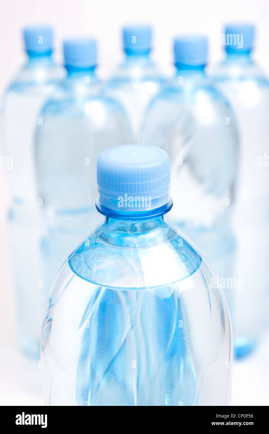 Bootle tile of mineral water Stock Photo - Alamy