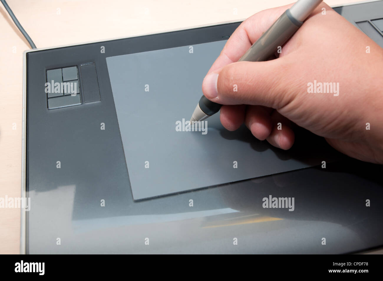 graphic tablet pad background Stock Photo - Alamy