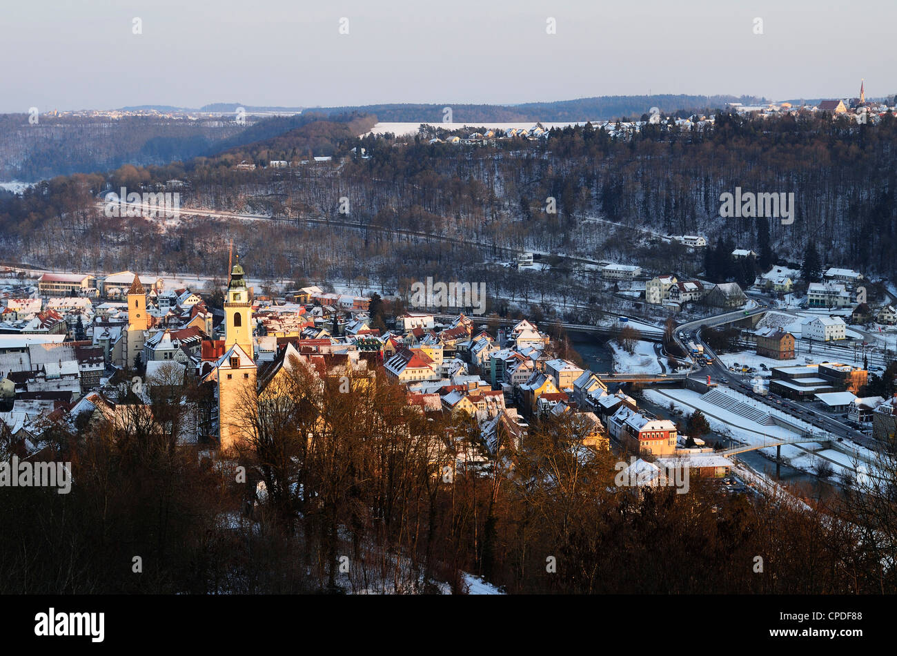 Old town of Horb, Neckartal (Neckar Valley), Baden-Wurttemberg, Germany ...