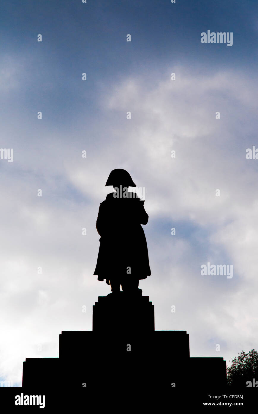 Statue of Napoleon, Memorial to Napoleon in Place du Casone, Ajaccio ...