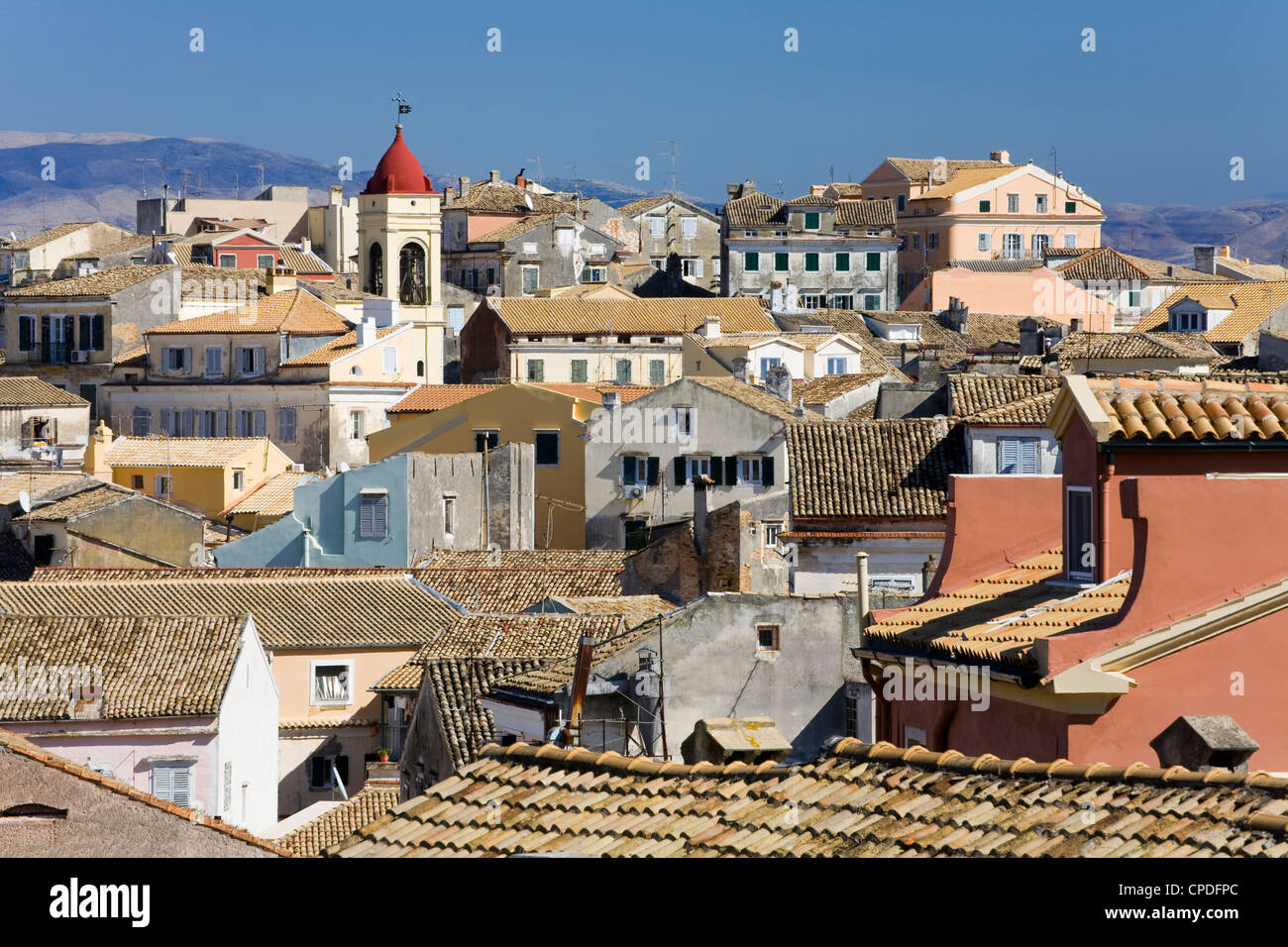 Corfu old town historical hi-res stock photography and images - Alamy