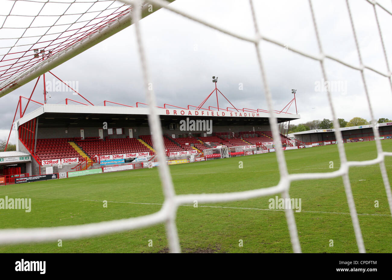 Broadfield Stadium home of Crawley Town Football Club. Picture by James ...