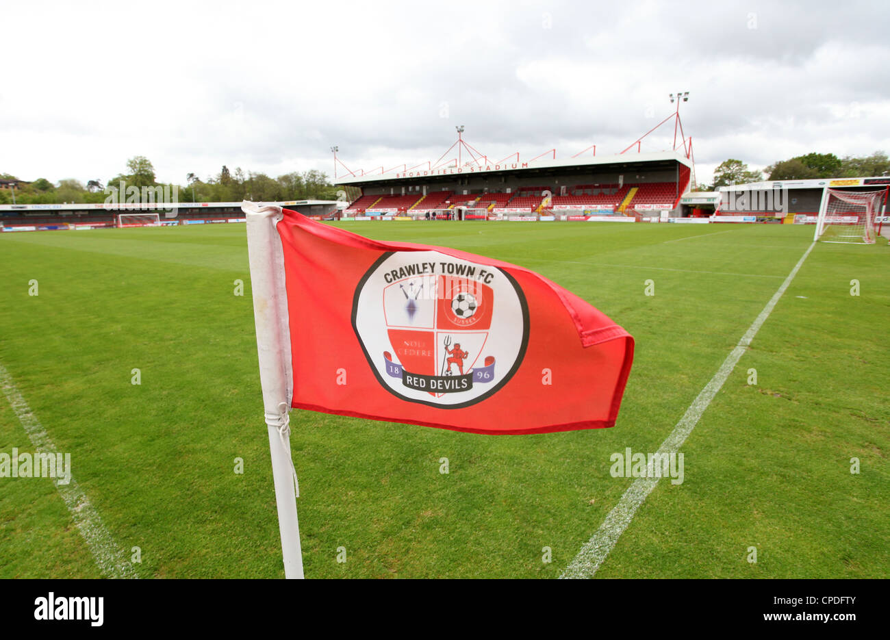 Broadfield Stadium home of Crawley Town Football Club. Picture by James ...