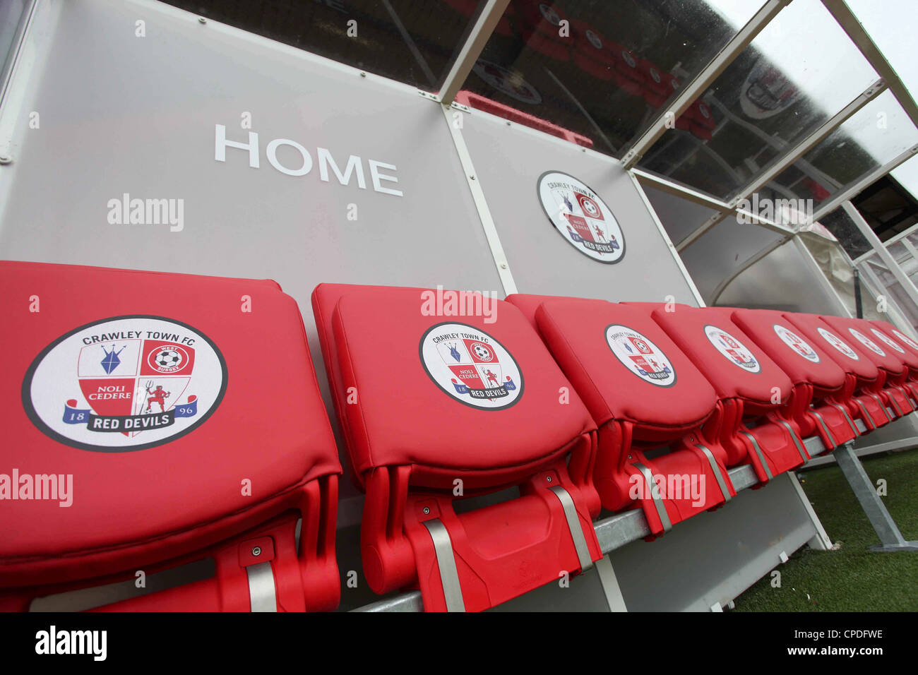 Broadfield Stadium home of Crawley Town Football Club. Picture by James ...