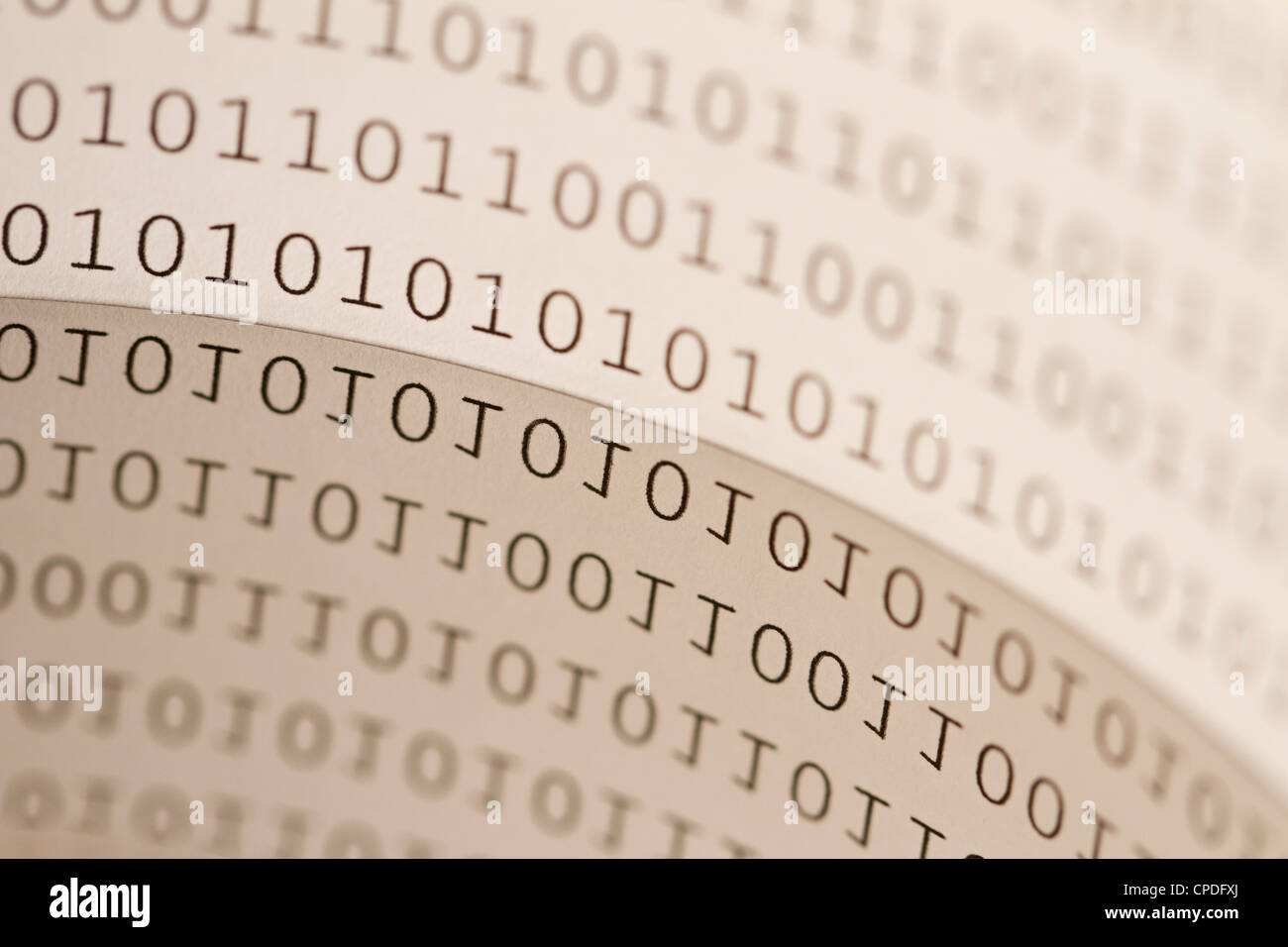 Binary zeros and ones hi-res stock photography and images - Alamy