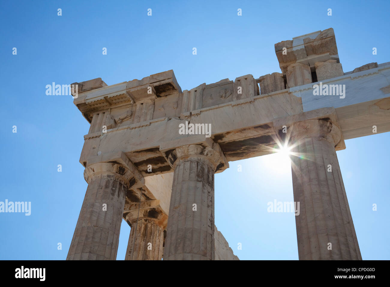 The Parthenon on the Acropolis, UNESCO World Heritage Site, Athens ...