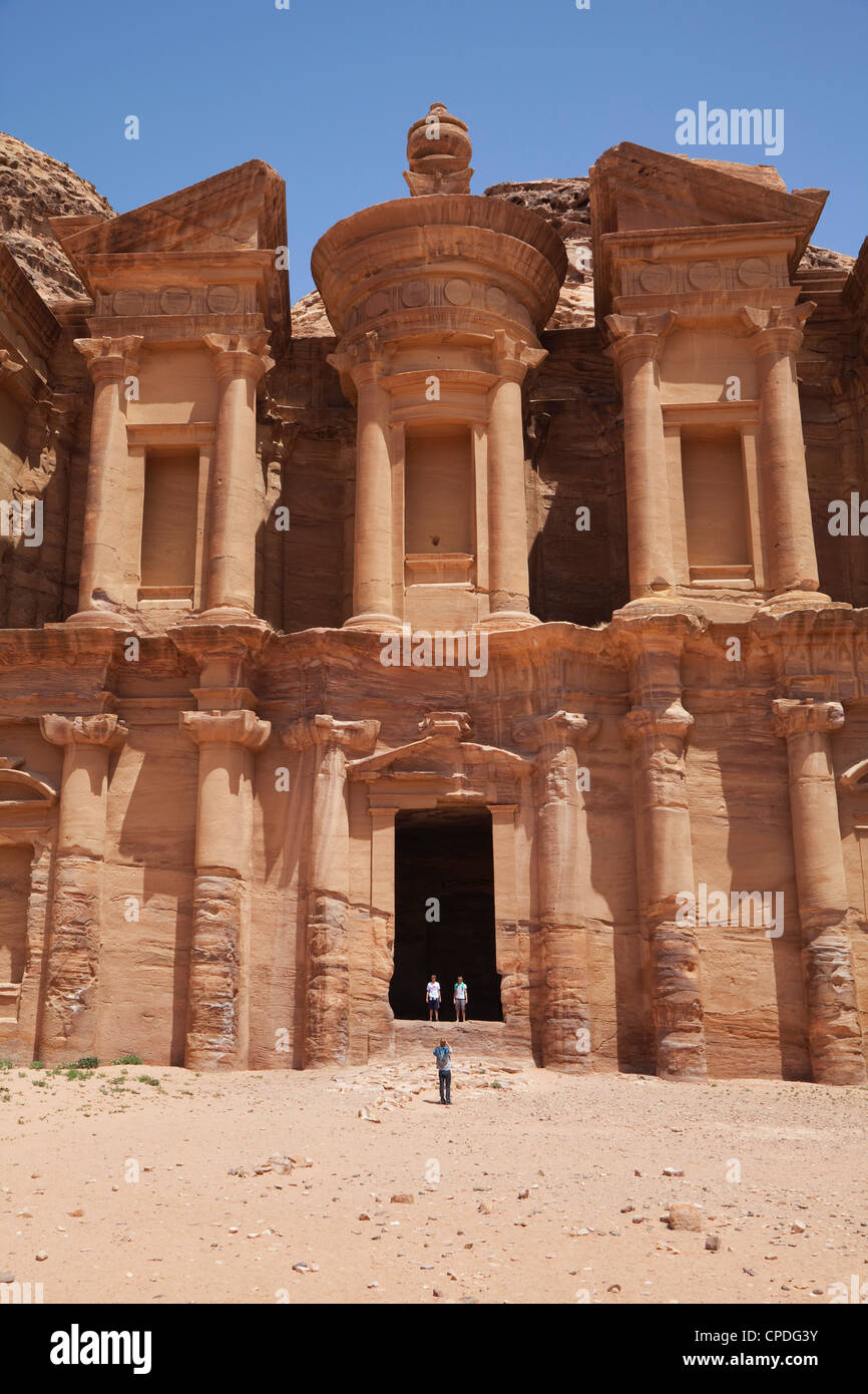 Petra jordan monastery hi-res stock photography and images - Alamy