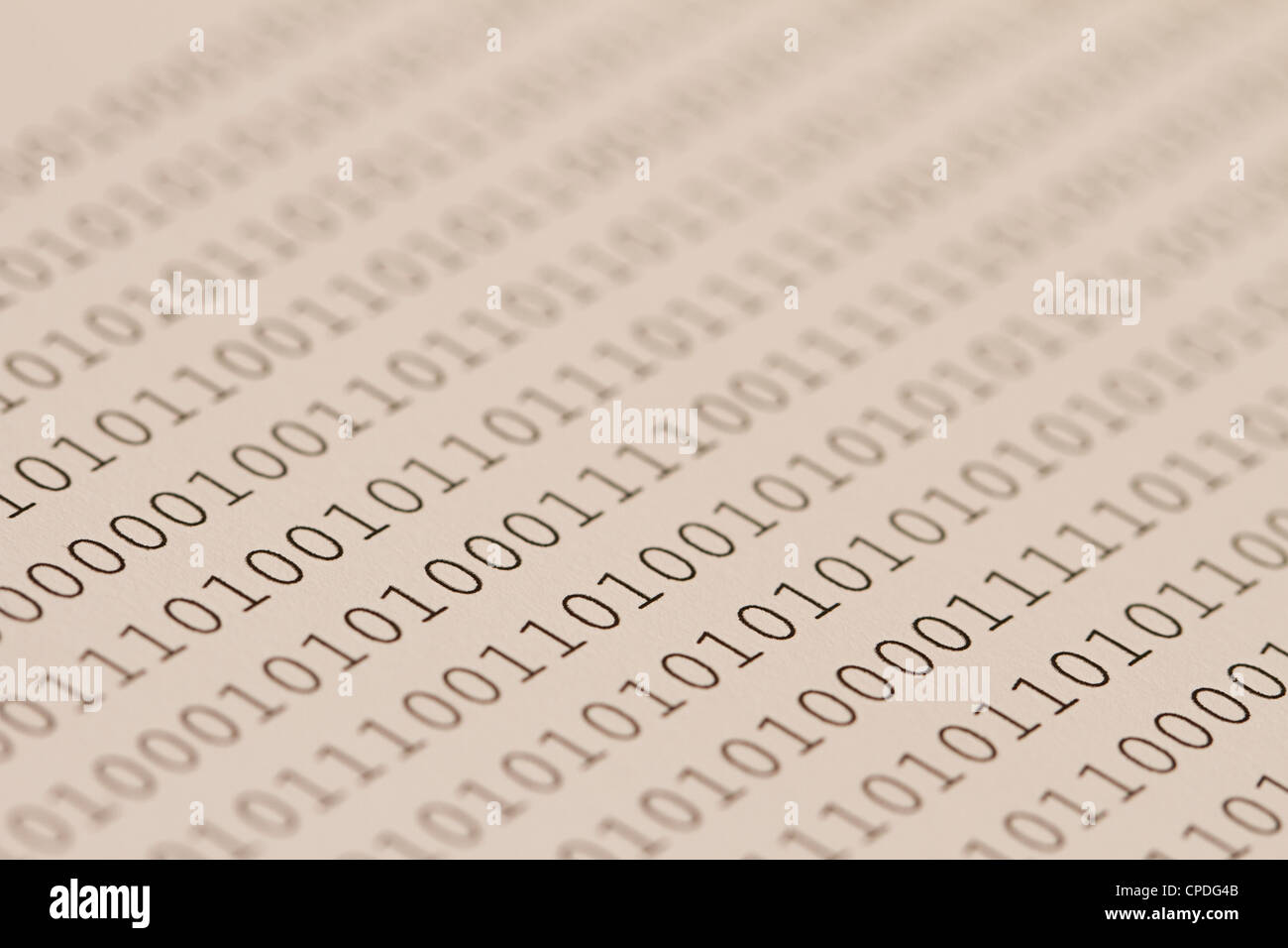 Binary zeros and ones hi-res stock photography and images - Alamy